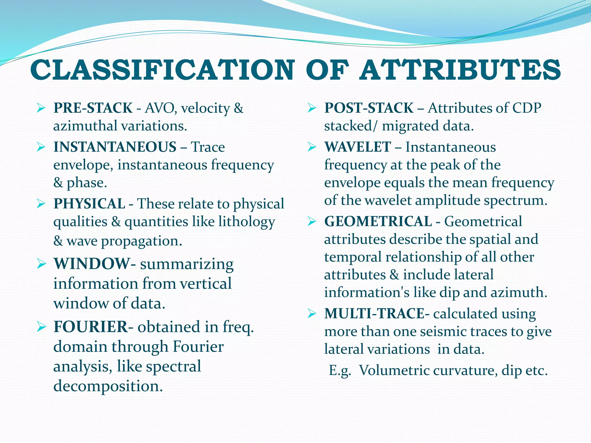 Seismic Attribute Analysis Using Complex Trace Analysis Pptx
