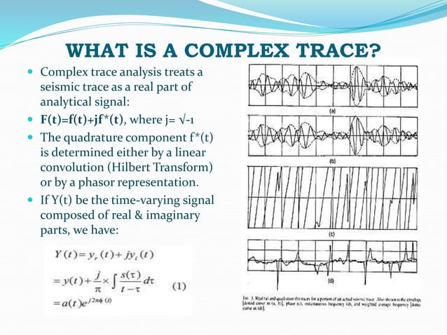Seismic Attribute Analysis Using Complex Trace Analysis Pptx