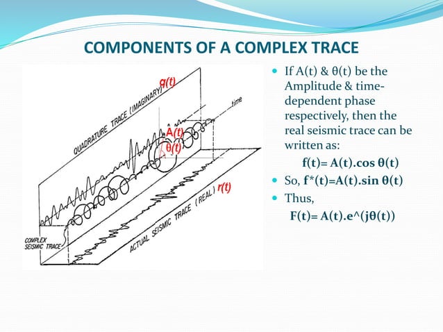 Seismic attribute analysis using complex trace analysis | PPTX