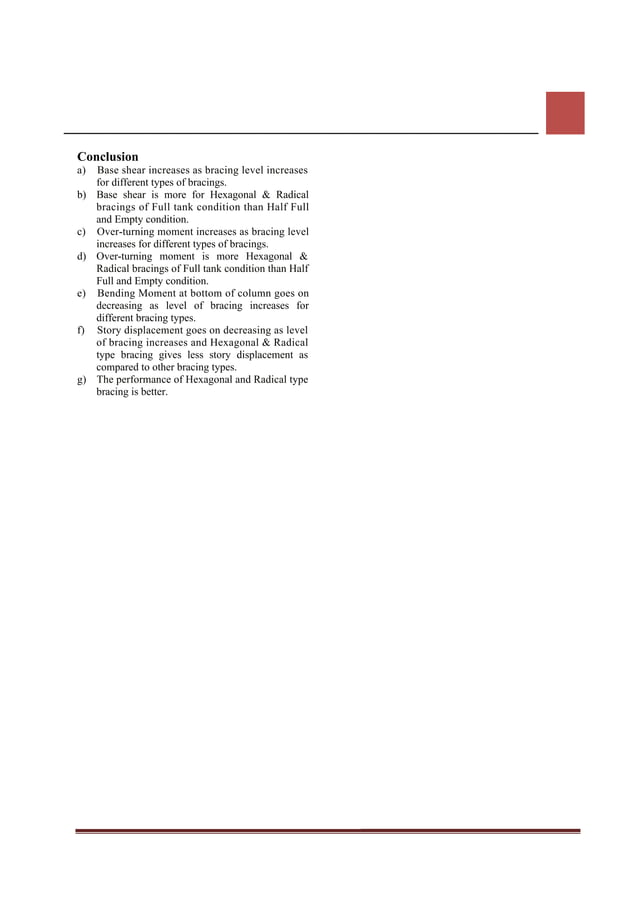 Seismic behavior of rc elevated water tankunder different types of ...