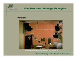 Seismic Bracing- Non-Structural Elements | PDF