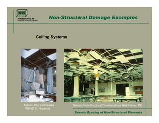 Seismic Bracing- Non-Structural Elements | PDF