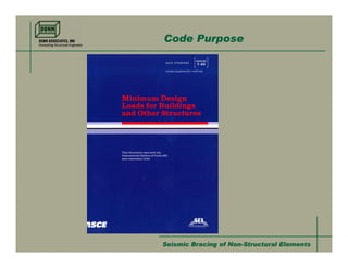 Seismic Bracing- Non-Structural Elements | PDF