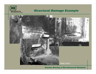 Seismic Bracing- Non-Structural Elements | PDF