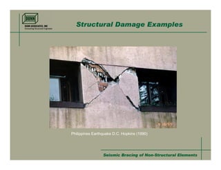 Seismic Bracing- Non-Structural Elements | PPT