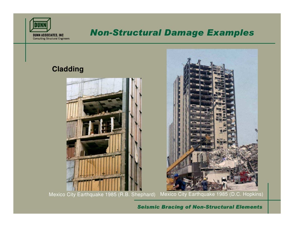 Seismic Bracing- Non-Structural Elements