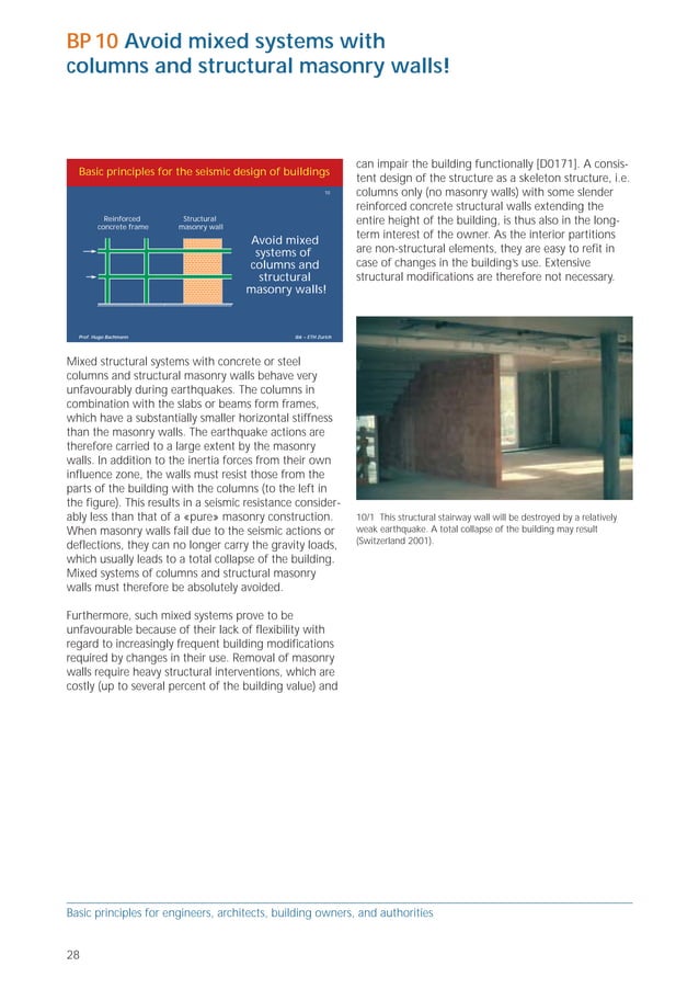 Seismic conceptual design of buildings | PDF