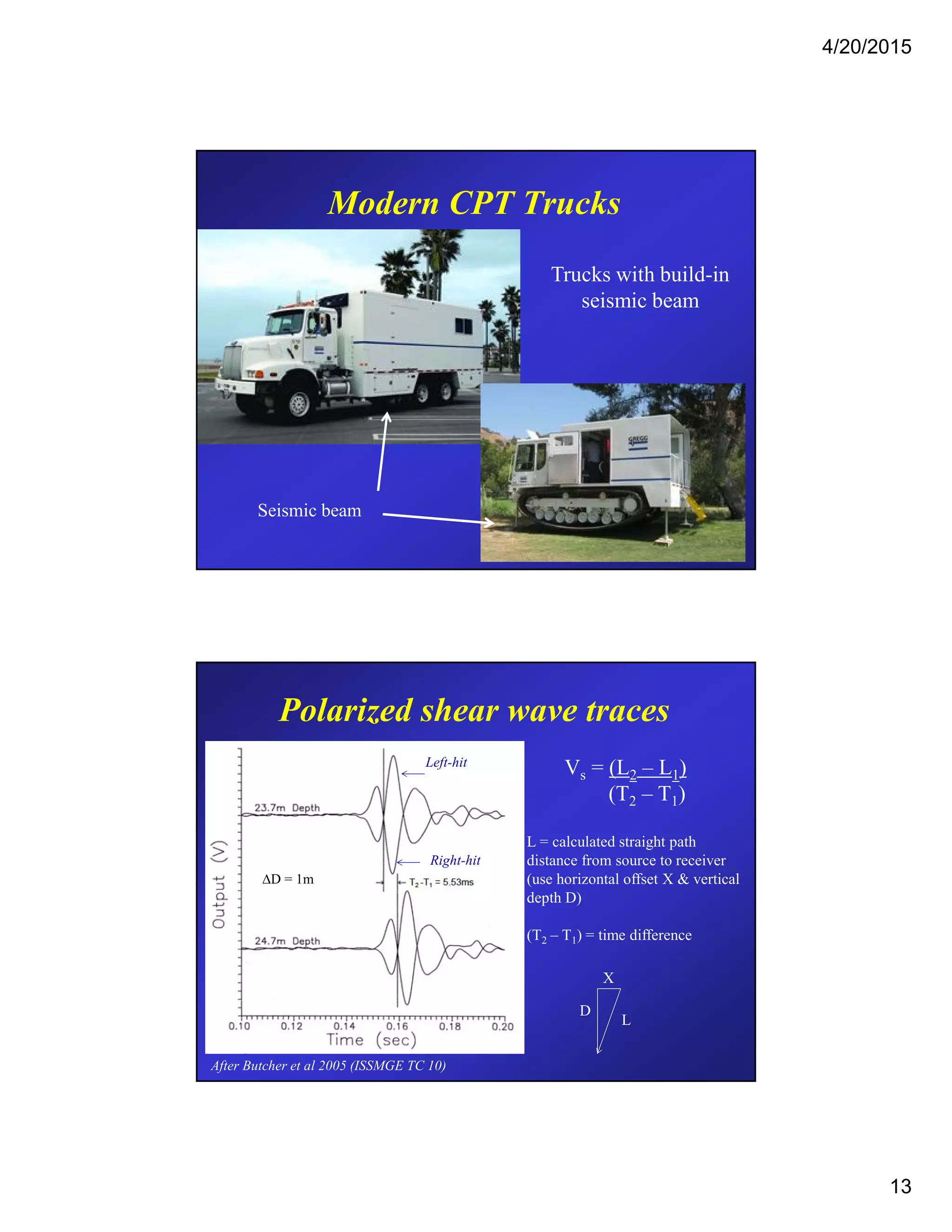 Seismic cpt (scpt) peter robertson | PDF