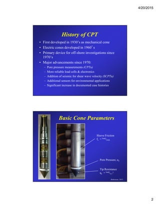 Seismic cpt (scpt) peter robertson | PDF