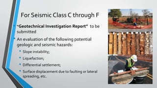 Seismic critera & design requirements(myanmar national building code ...