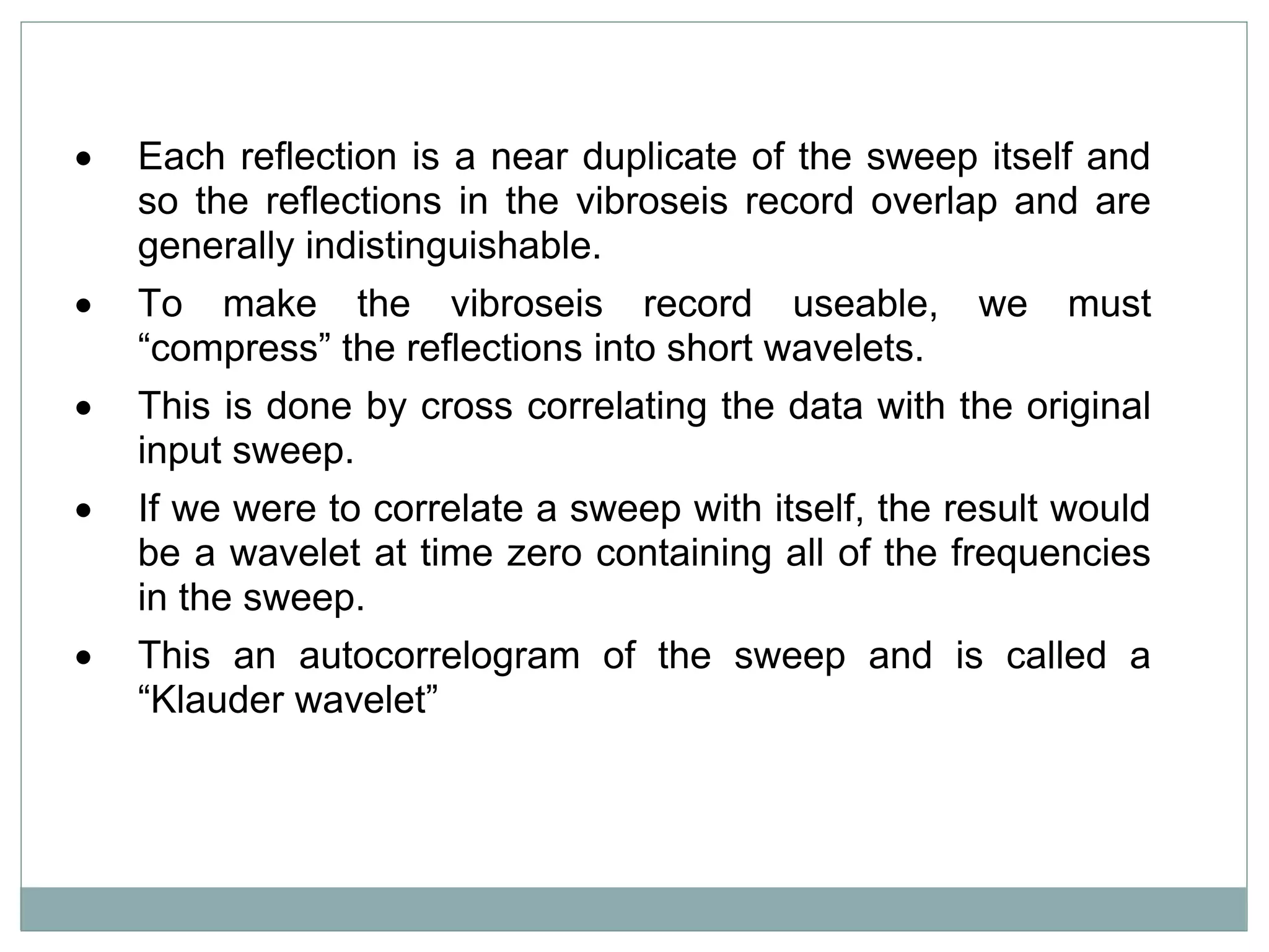 Seismic data processing | PPTX