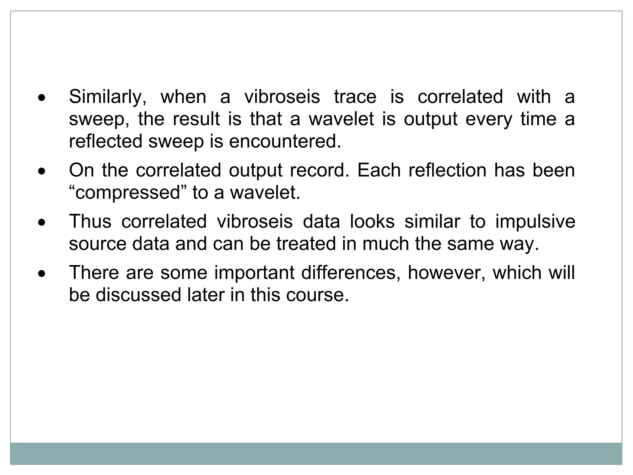 Seismic data processing | PPTX