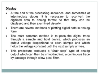Seismic data processing | PPTX