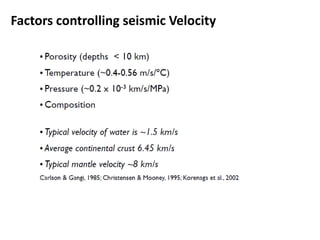 Seismic data processing 13 stacking&migration | PPTX