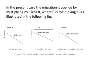 Seismic data processing 14, stacking&migration2 | PPTX
