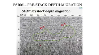 Seismic data processing flow | PPTX