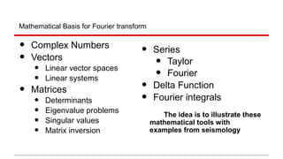 Seismic data processing introductory lecture | ODP