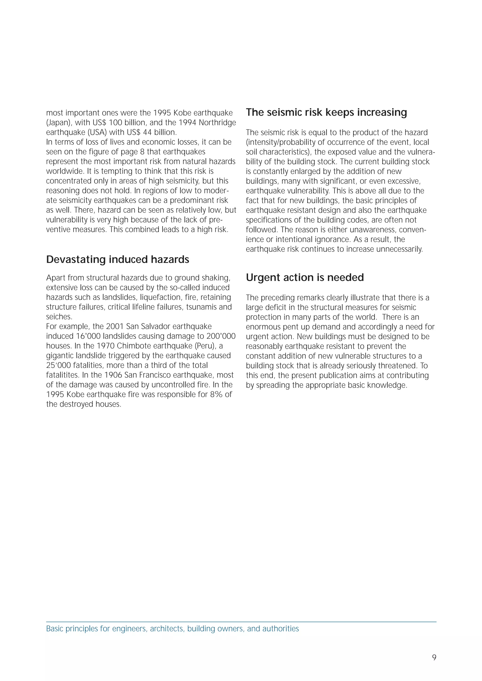 Seismic Conceptual Design of Buildings | PDF