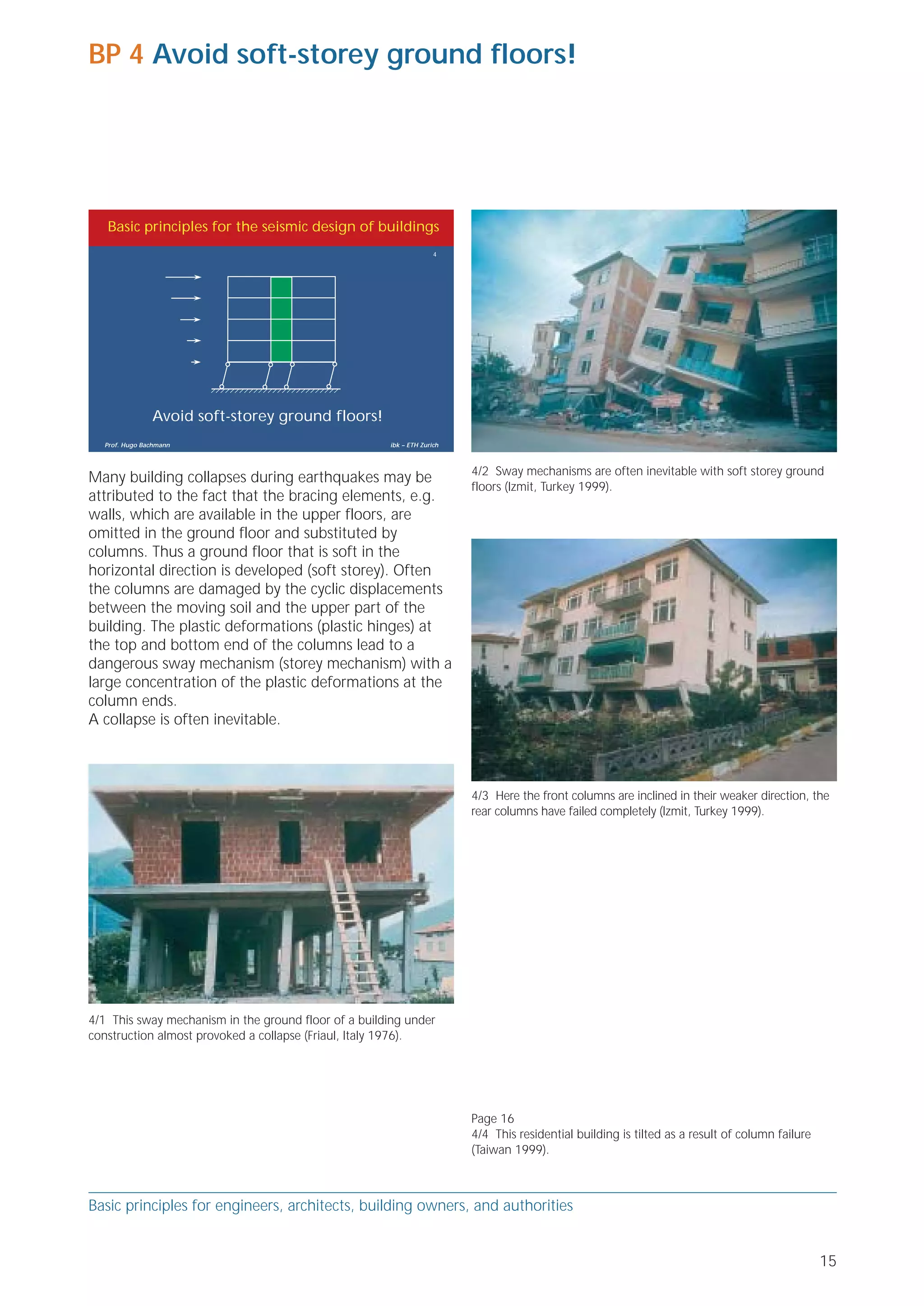 Seismic Conceptual Design of Buildings | PDF