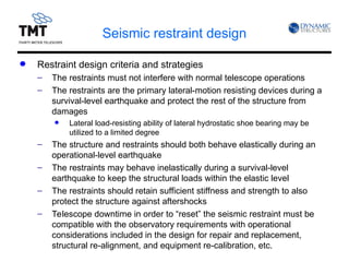 Seismic Design Considerations v2 Mike Gedig.ppt