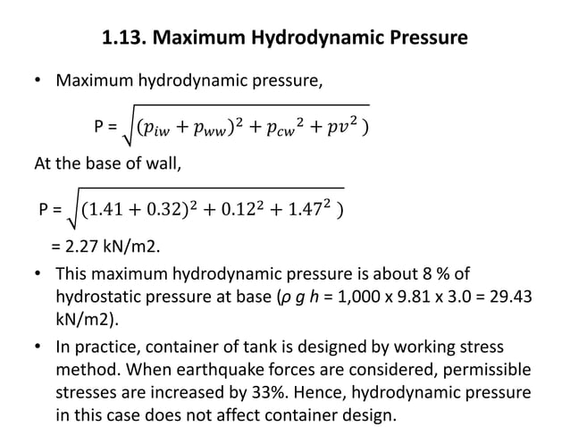 Seismic design of liquid storage tanks.pptx | Civil Engineering ...