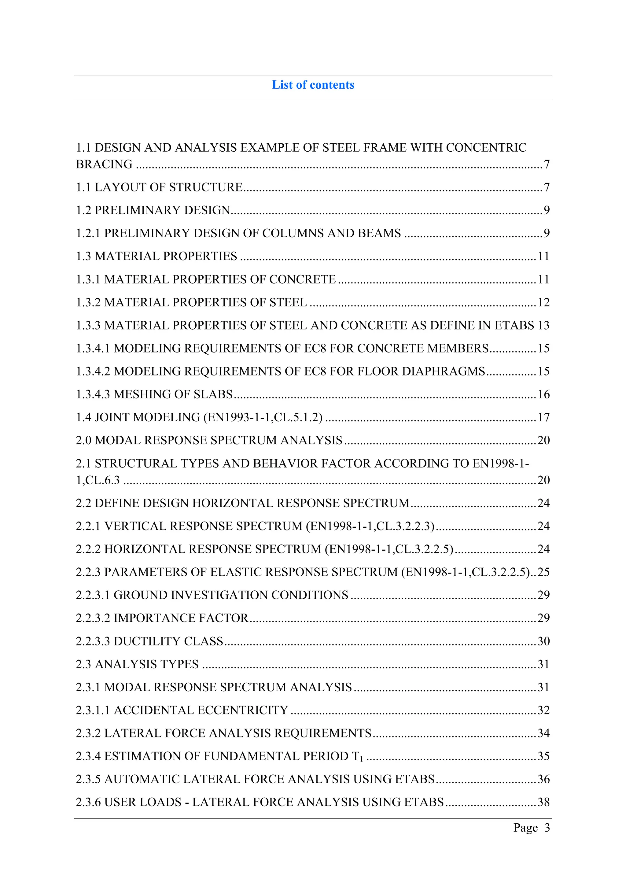 ETABS manual - Seismic design of steel buildings according to Eurocode ...
