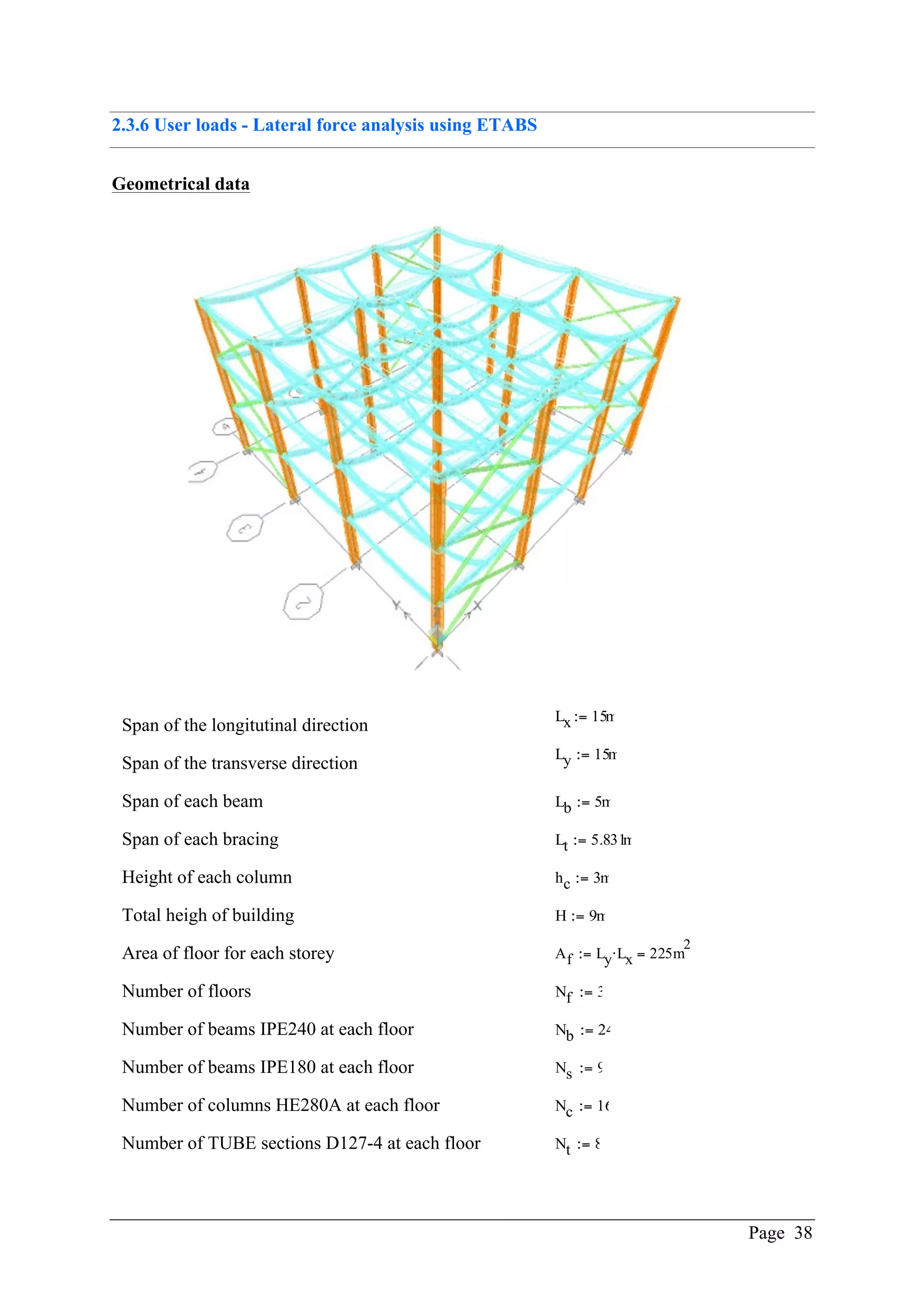 ETABS manual - Seismic design of steel buildings according to Eurocode ...