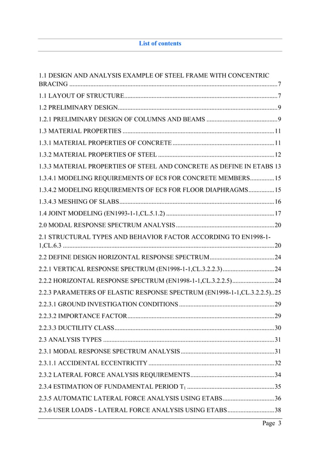 Etabs Manual Seismic Design Of Steel Buildings According To Eurocode