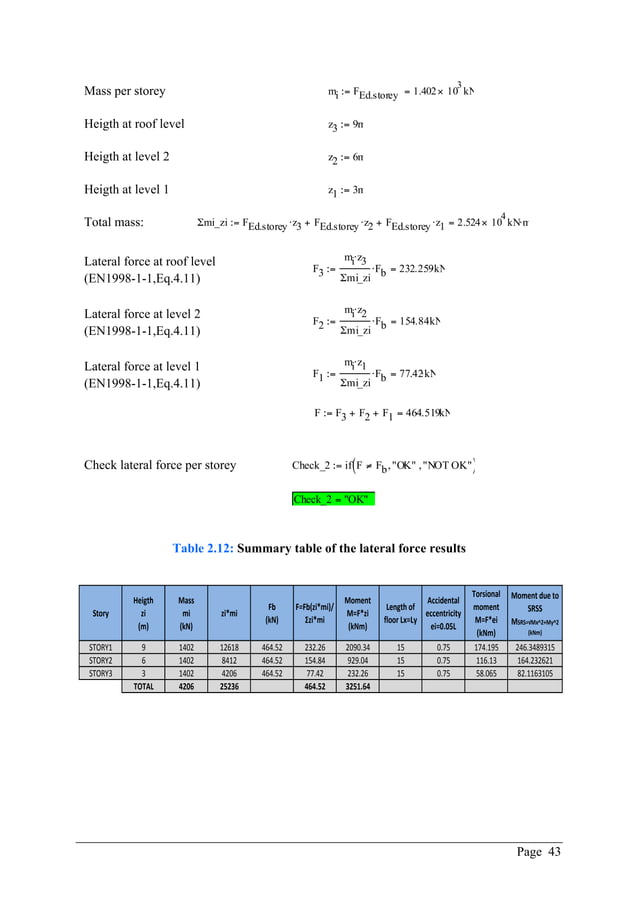 ETABS manual - Seismic design of steel buildings according to Eurocode ...