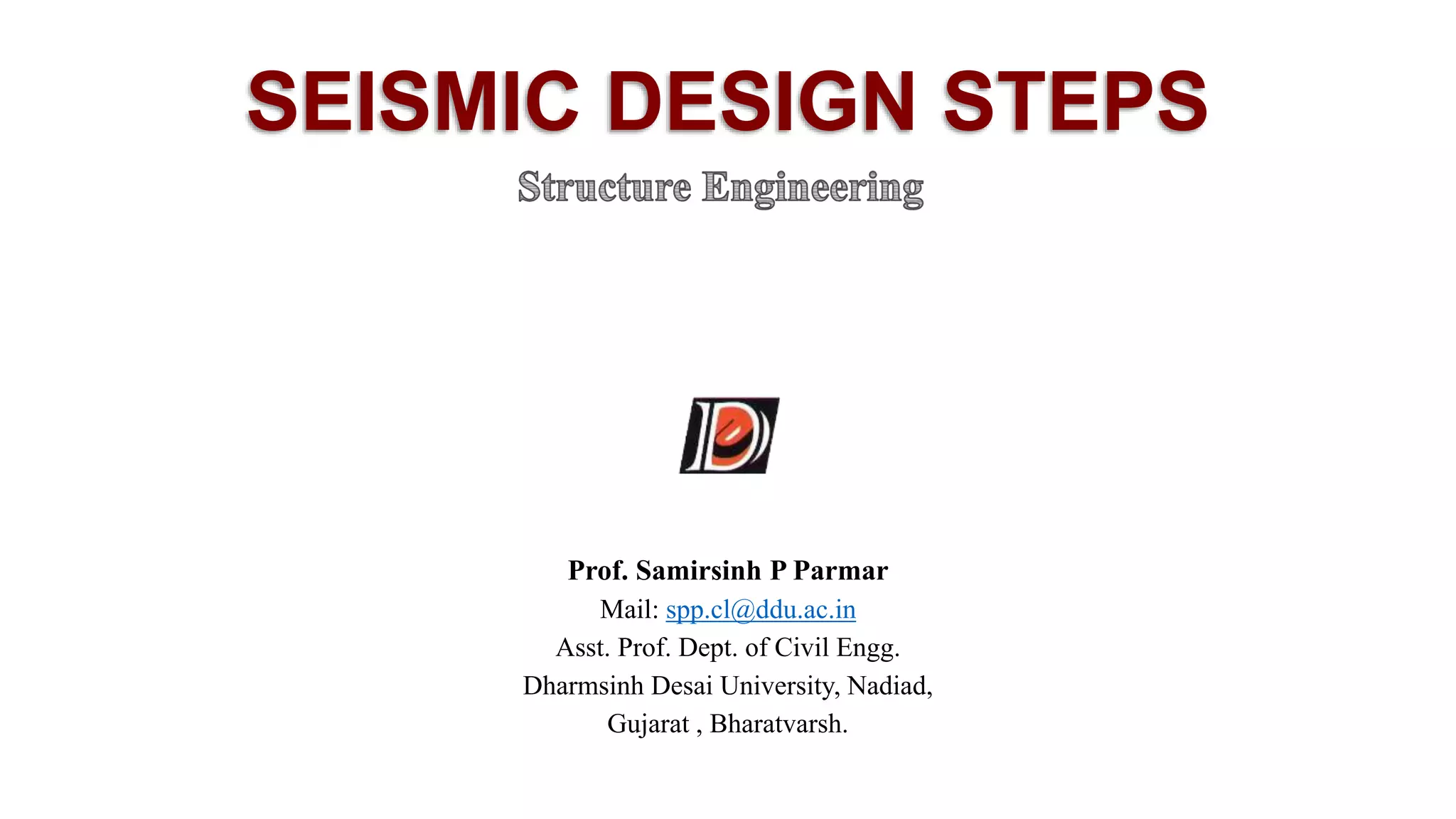 SEISMIC DESIGN STEPS.pptx