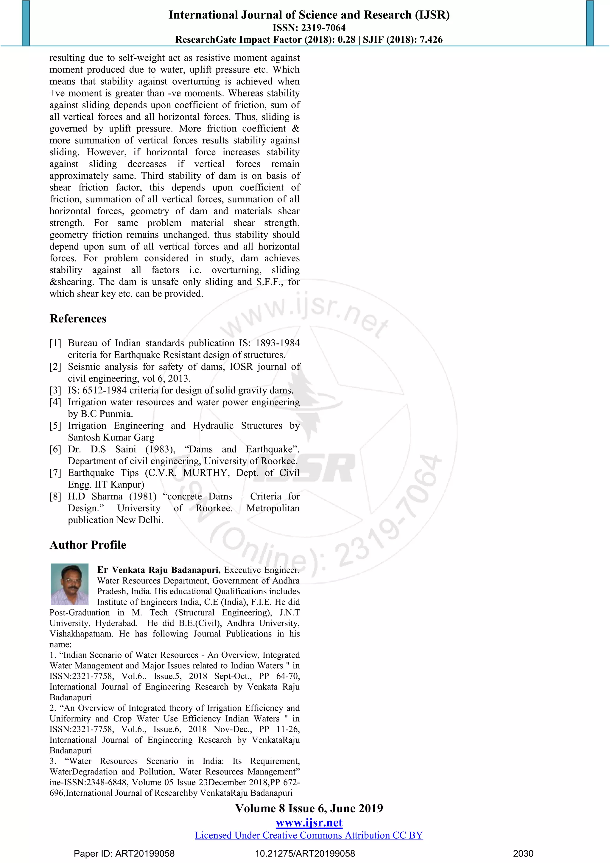 Seismic Forces and Stability Analysis of Gravity Dam.pdf