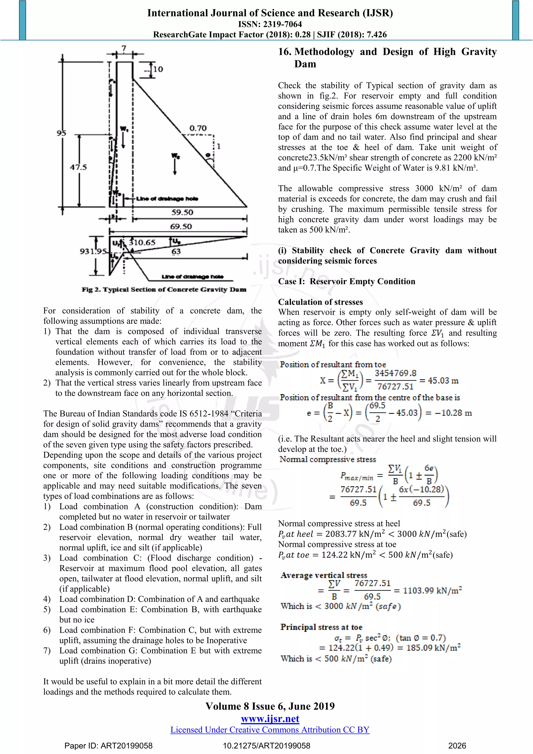 Seismic Forces and Stability Analysis of Gravity Dam.pdf