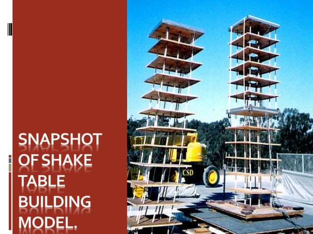 Seismic hammer cancelation technique for earthquake resitant ( | PPT