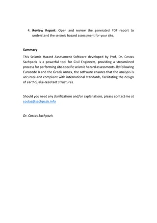 Seismic Hazard Assessment Software in Python by Prof. Dr. Costas ...