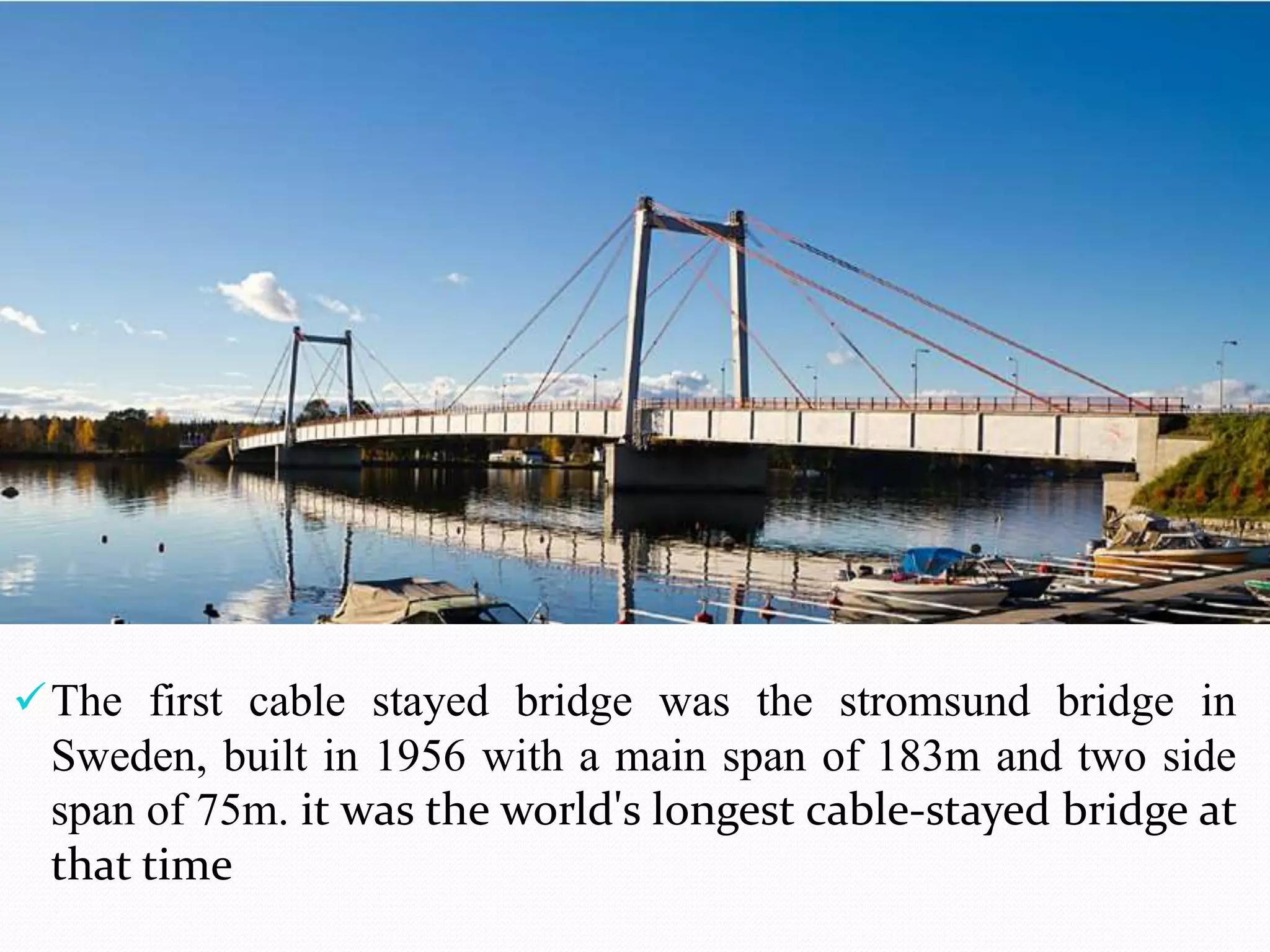 Seismic indicator & vibration controller cable stayed bridge | PPTX