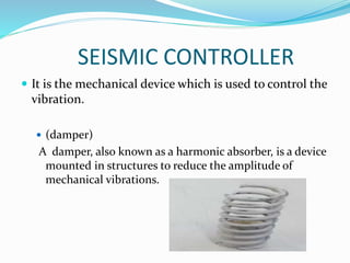 Seismic indicator & vibration controller cable stayed bridge | PPTX