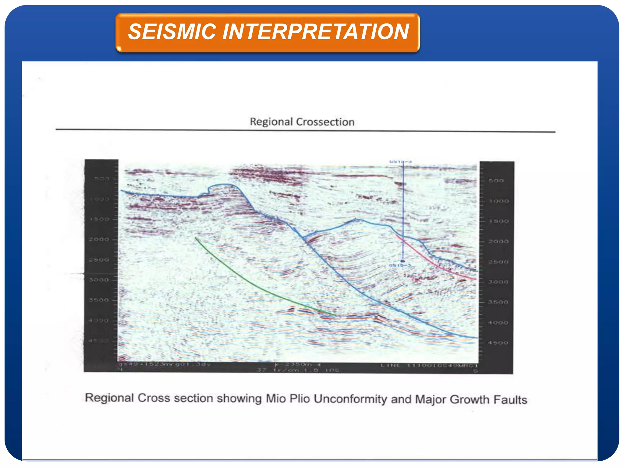 Seismic interpretation and well logging techniques | PPTX