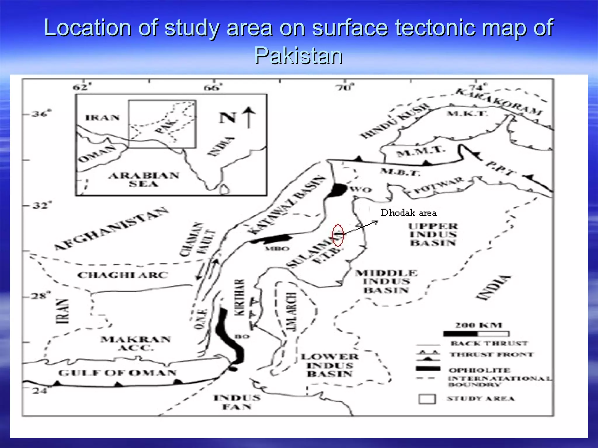 Seismic data Interpretation On Dhodak field Pakistan | PPT