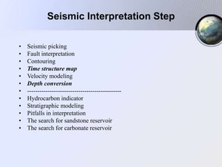 Seismic_Interpretation slides, presentation | PPT