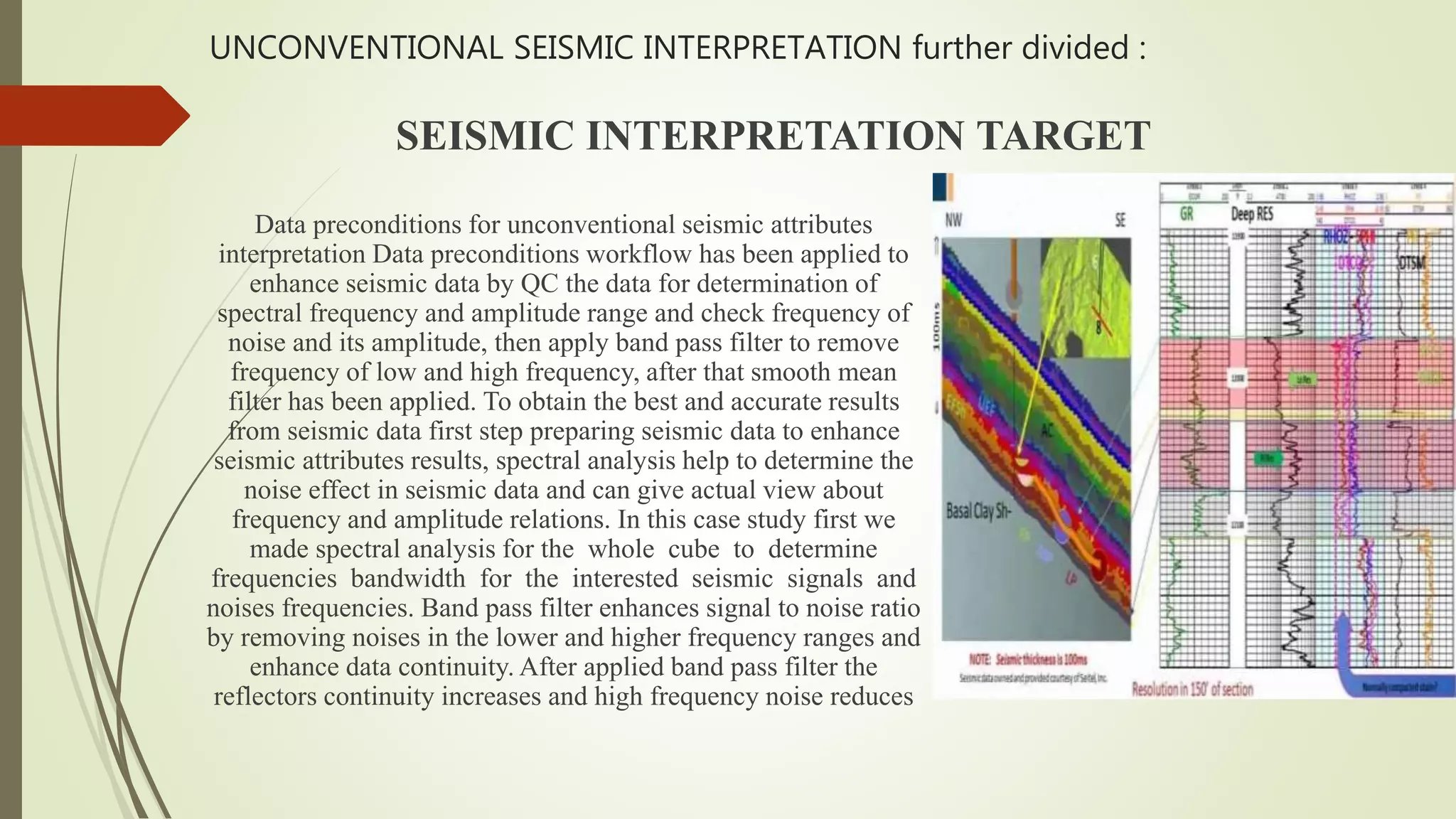 Seismic interpretation work flow final ppt | PPTX