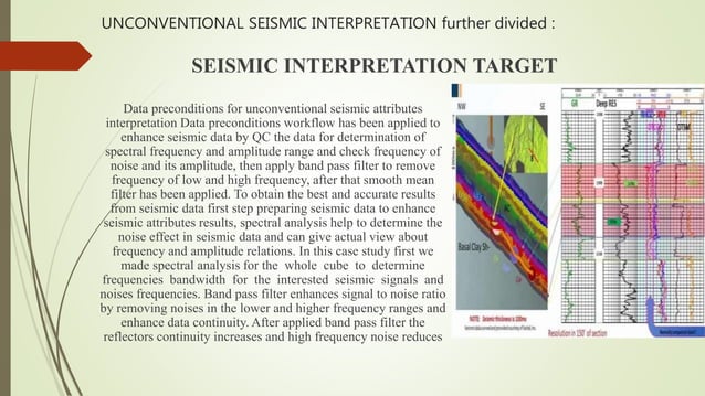 Seismic interpretation work flow final ppt | PPT | Free Download