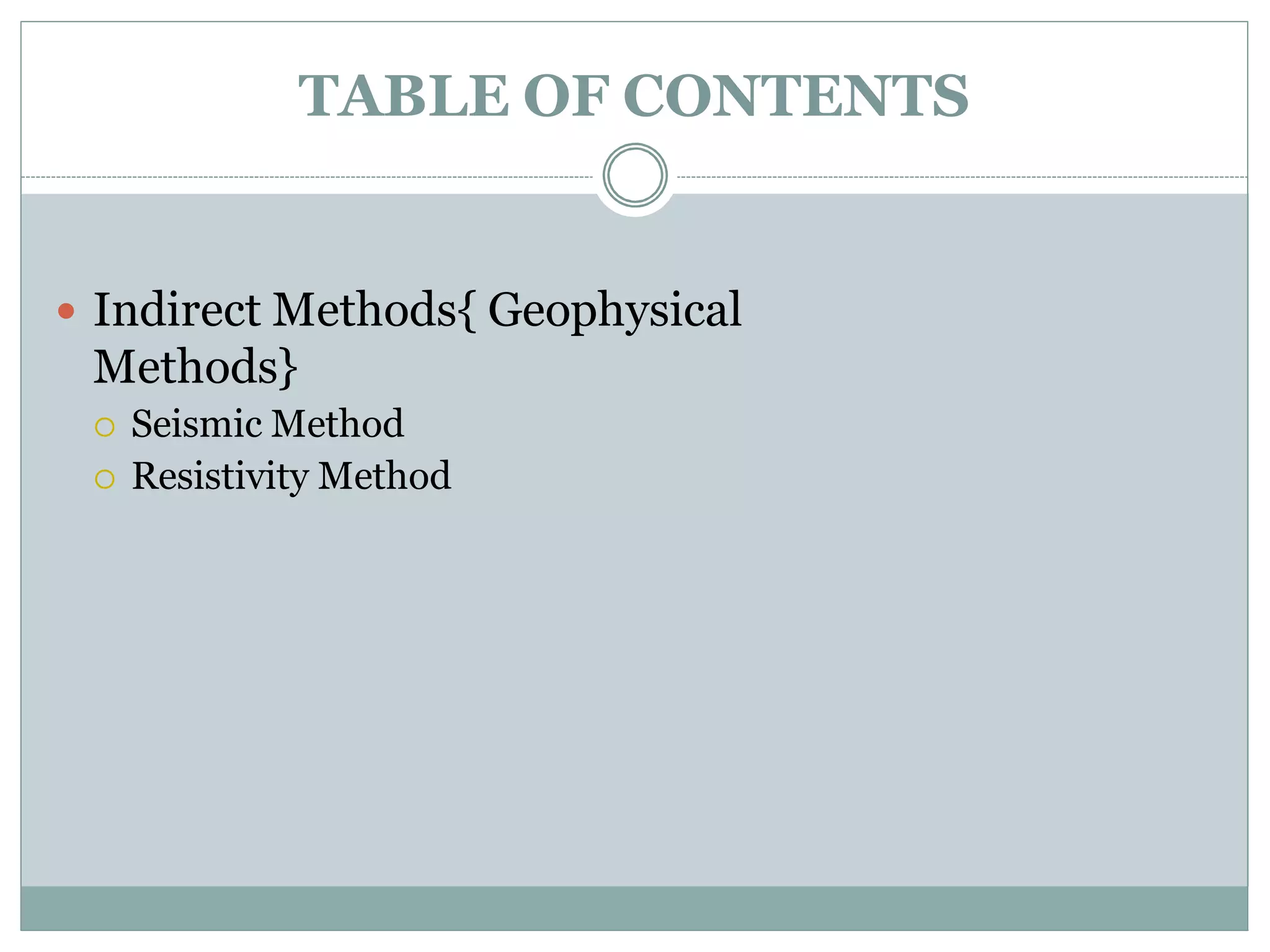 Seismic method soil exploration | PDF