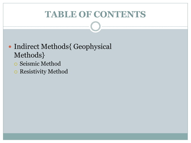 Seismic method soil exploration | PDF