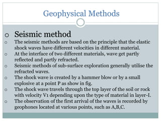 Seismic method soil exploration | PDF