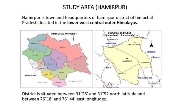 Seismic microzonation of hamirpur city using microtremor measurements | PPT
