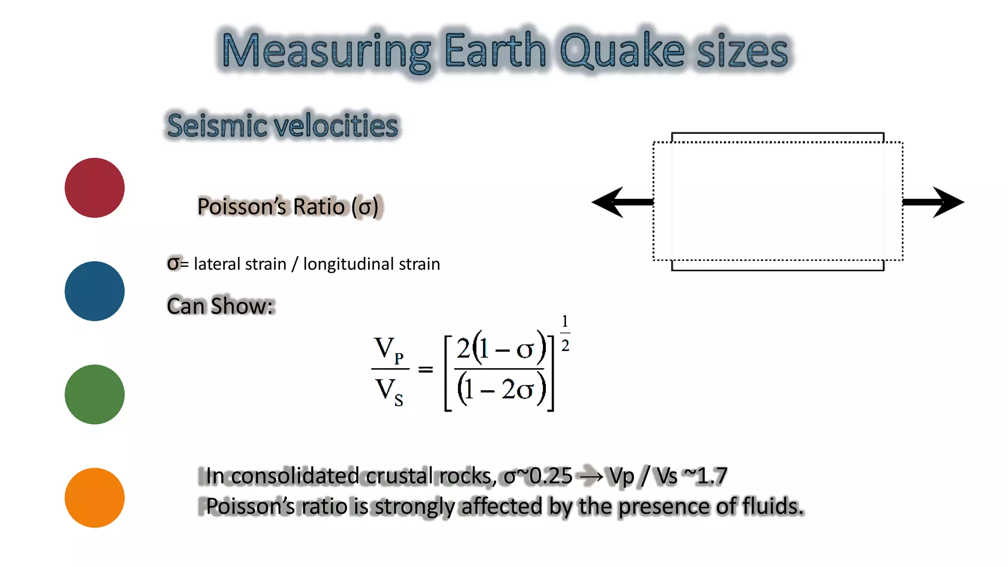 Seismic motions, Measuring earth quake sizes | PPTX
