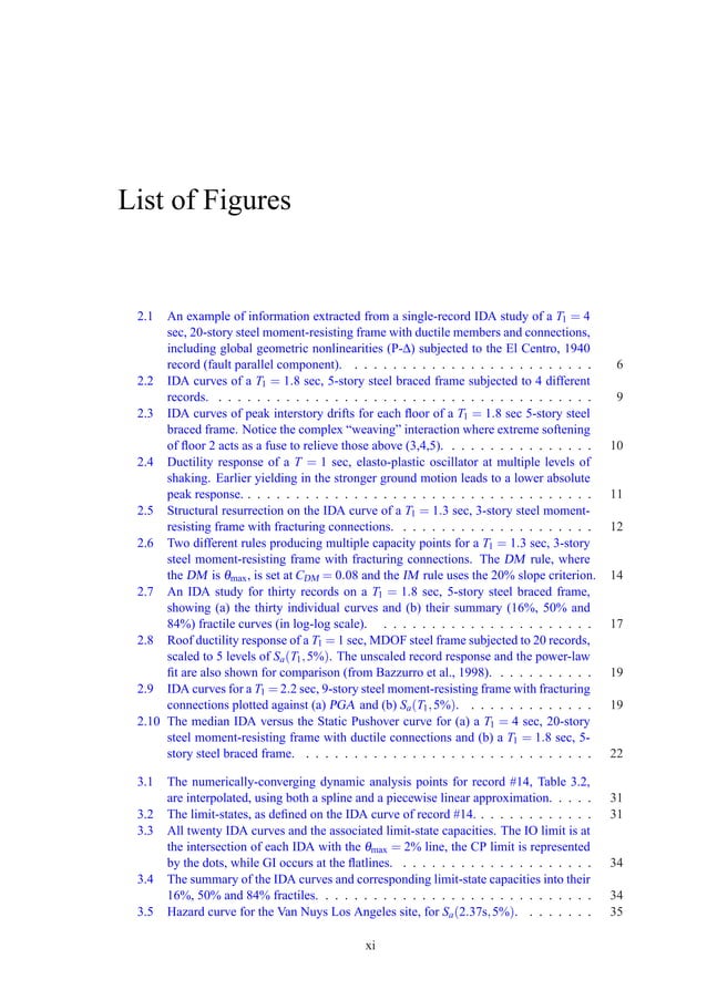 Seismic Performance Capacity And Reliability Of Structures As Seen Through Incremental Dynamic