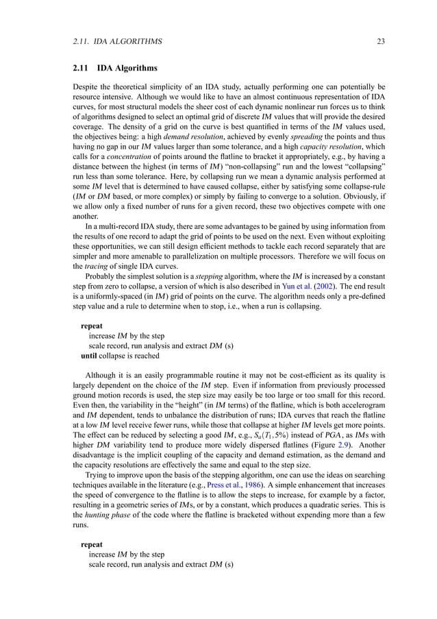 Seismic Performance Capacity And Reliability Of Structures As Seen Through Incremental Dynamic