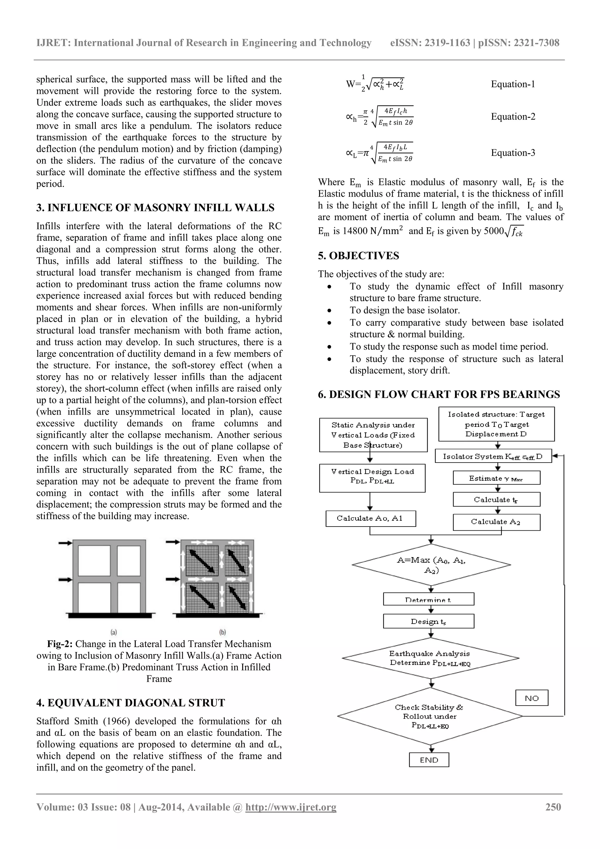 Seismic performance of friction pendulum bearing by considering storey drift and lateral ...