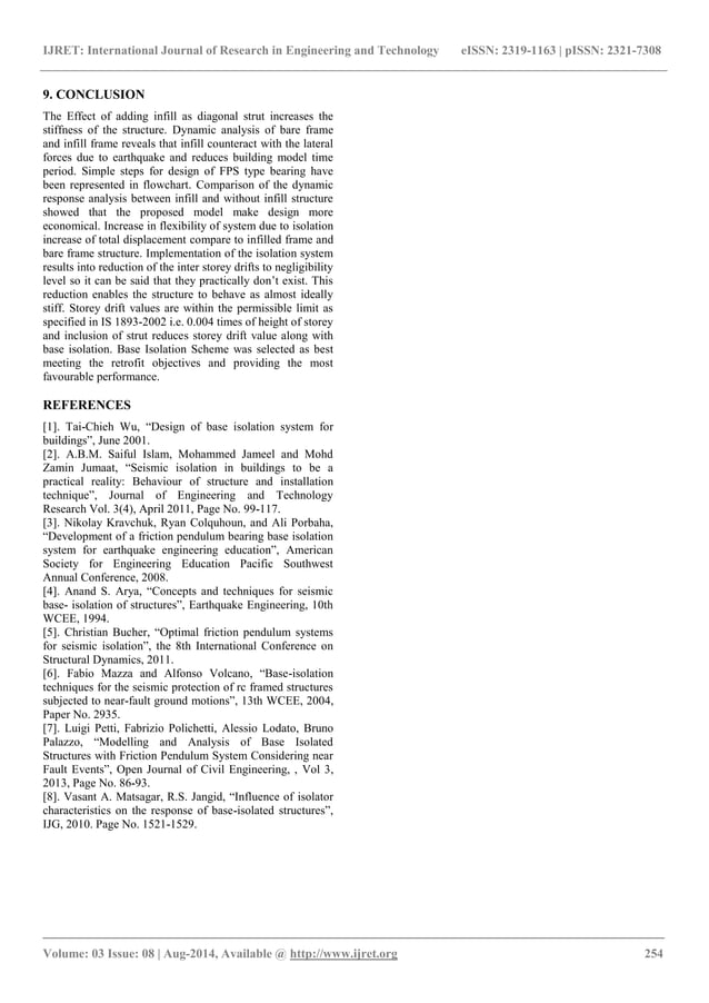 Seismic performance of friction pendulum bearing by considering storey ...